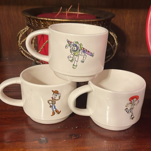 Rae Dunn | Dining | Rae Dunn Disney Pixar Toy Story Mugs | Poshmark